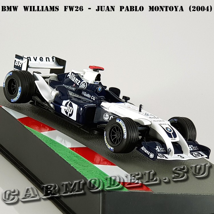 Купить Ит. серия №76 BMW Williams FW26 - Juan Pablo Montoya (2004) по ...